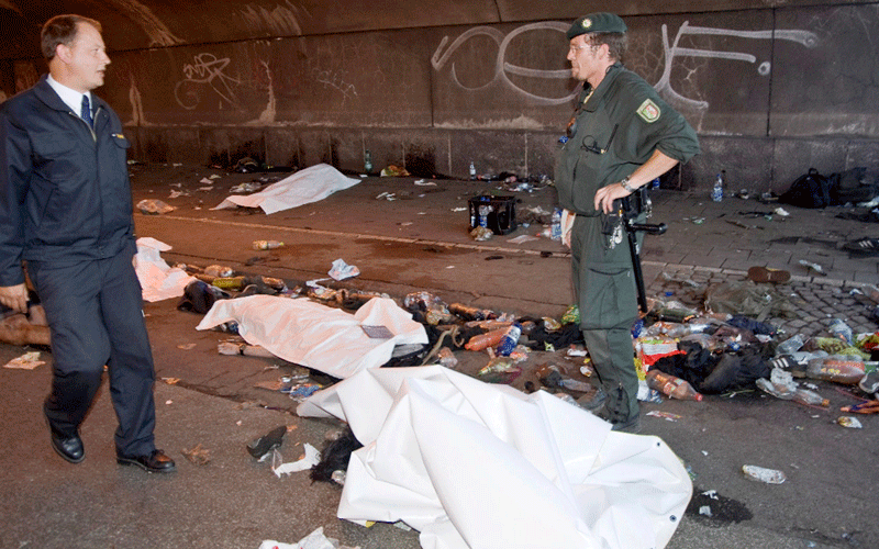 19 dead in Love Parade stampede in Germany - News - World - Emirates24|7 19 dead in Love Parade stampede in Germany - News - World - Emirates24|7