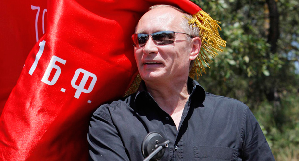 Putin rides a Harley to boost ratings - Emirates24|7