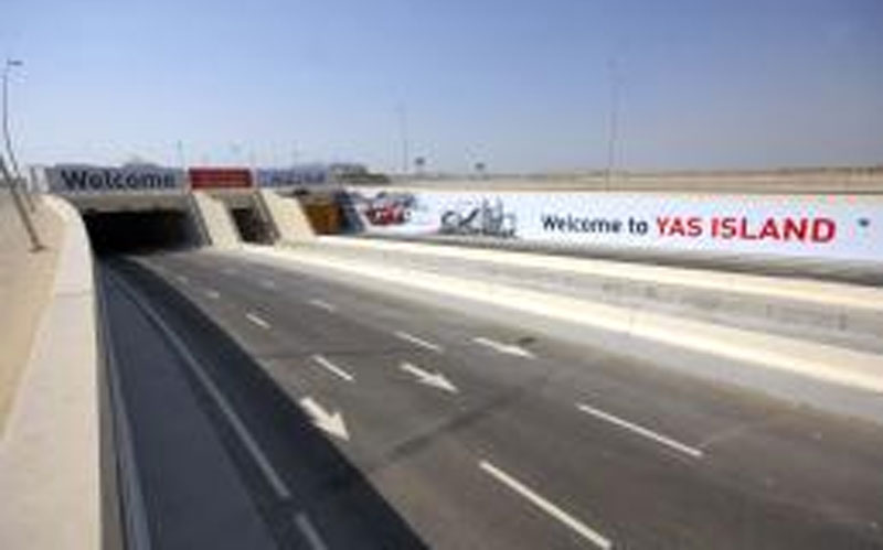 Abu Dhabi’s Yas tunnel opens to the public - News - Emirates - Emirates24|7