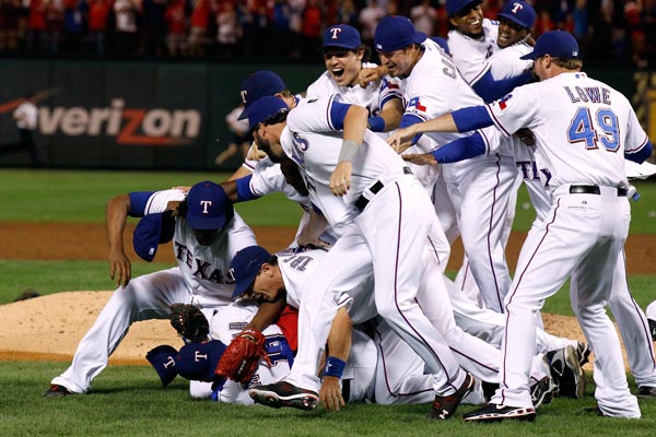Rangers beat Yankees to reach first World Series - Sports - Other ...