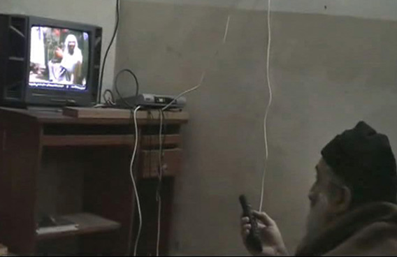 Osama watches himself on TV - Emirates24|7