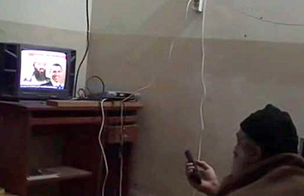 Osama watches himself on TV - Emirates24|7