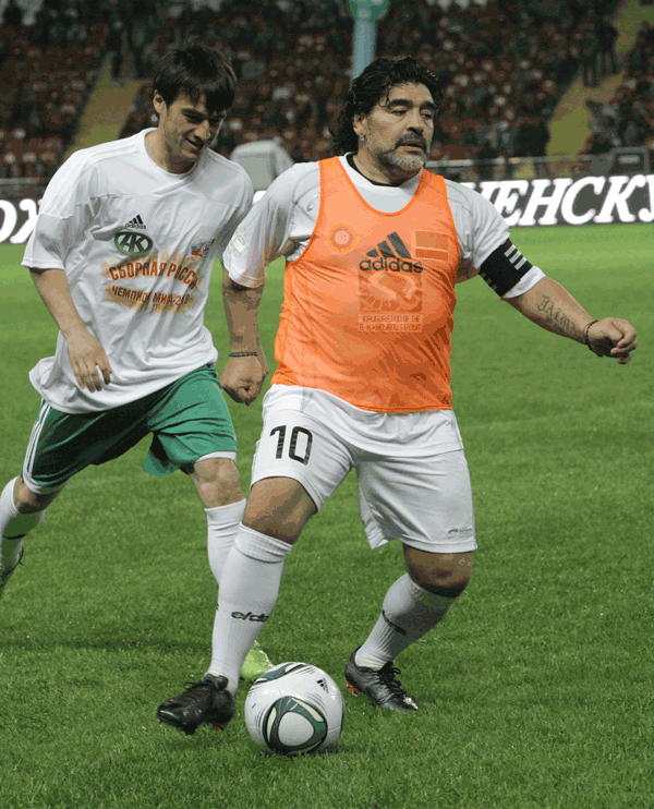 Maradona leads star team in Chechnya - Sports - FootBall - Emirates24|7