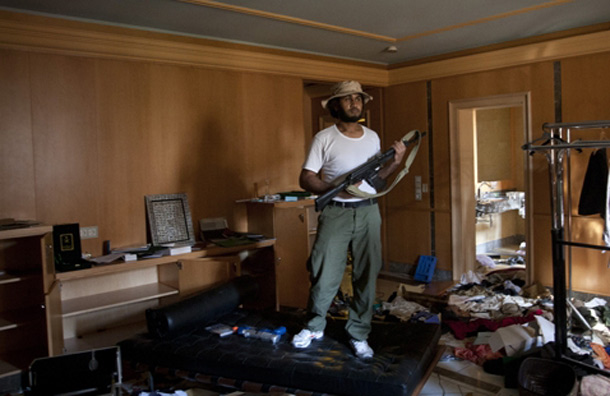 Inside the Gaddafi compound - Emirates24|7