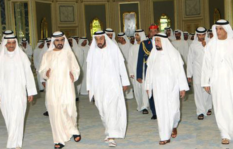 Khalifa receives Mohammed, Rulers and crown princes - News - Emirates ...