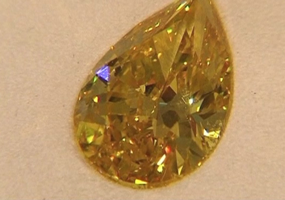 Rare yellow diamond sells for over $6.5m at auction - Videos - Emirates24|7