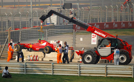 Ferrari bash 'kerbs' India F1 track enthusiasm - Sports - Other ...