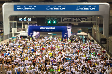 Daniel and Phillips win inaugural ADNIC Yas Run - Sports - Other ...