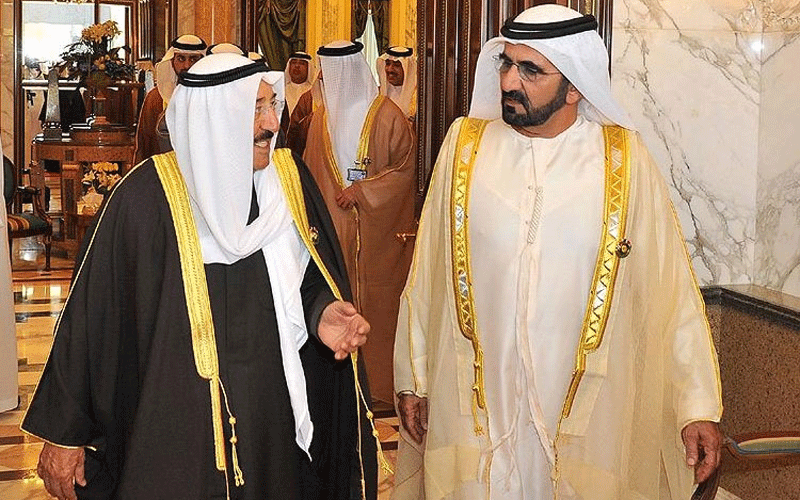Mohammed and Emir of Kuwait hold talks - News - Government - Emirates24|7