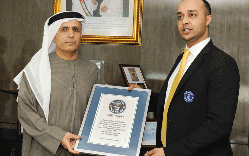 Dubai bags another world record: It’s Metro now - News - Emirates ...