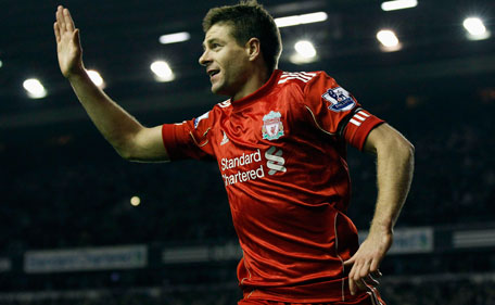 Gerrard treble earns derby spoils for Liverpool - Sports - FootBall ...