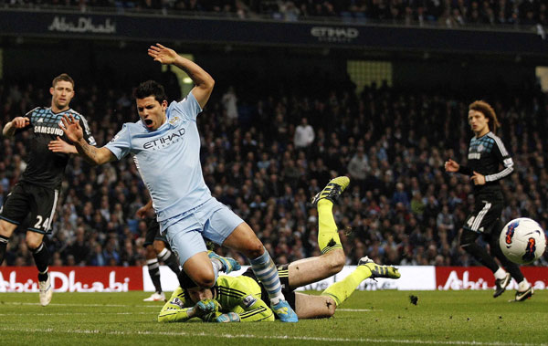Aguero injury blow for Man City - Sports - FootBall - Emirates24|7