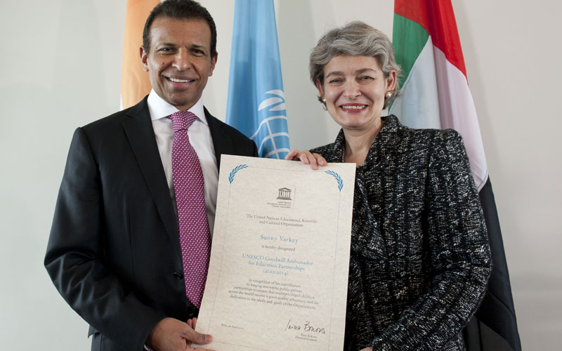 Dubai's Sunny Varkey is Unesco ambassador - News - Emirates - Emirates24|7