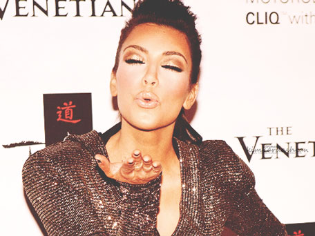 The never tiring, ever pouting Kim Kardashian - Entertainment ...