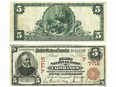 Rare century-old $5 Alaska bill to be auctioned - Offbeat - This is ...