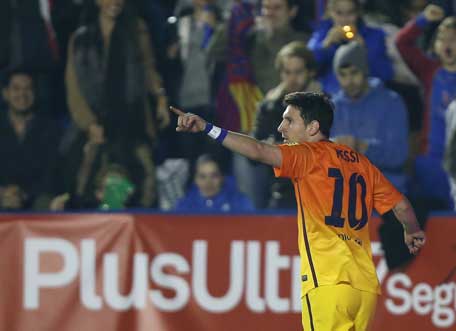 Messi reaches 82 goals as Barca stay clear - Sports - FootBall ...