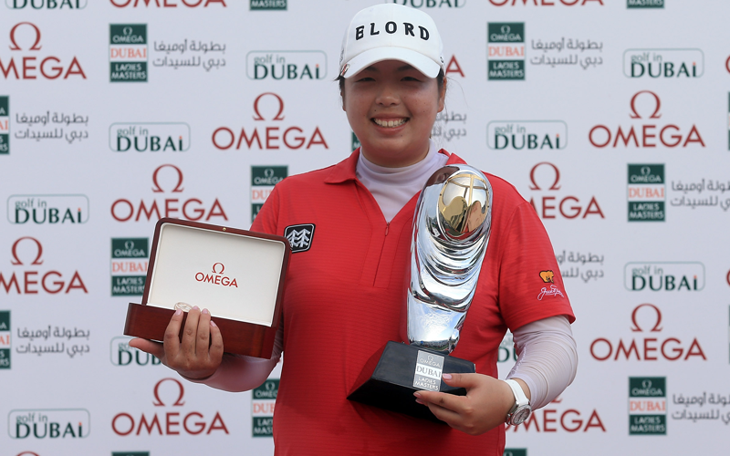 Feng is Omega Dubai Ladies Masters champion - Sports - Golf - Emirates24|7