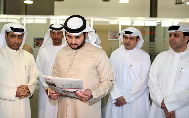 Sheikh Maktoum visits offices of ‘Emarat Al Youm’ and ‘Al Bayan’ - News ...