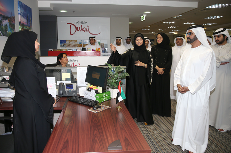 Mohammed tours RTA and DTCM - News - Government - Emirates24|7