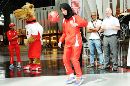 Fans meet UAE football team at Ferrari World Abu Dhabi - Sports - Local ...