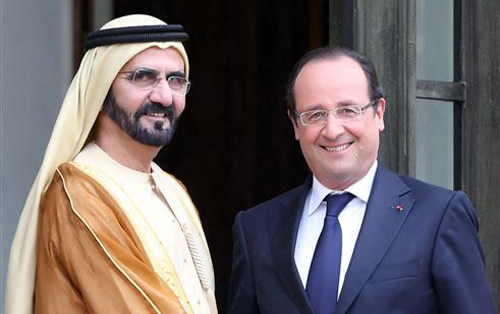 Mohammed hold talks with French President - News - Government ...