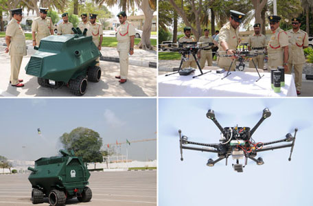 Dubai Police show smart aircraft and anti-riot vehicle - News ...
