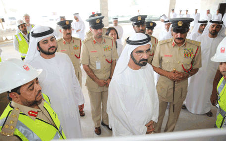 Mohammed inspects new police building - News - Government - Emirates24|7