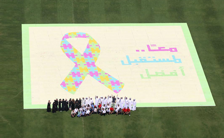 Dubai sets largest sticky notes mosaic world record - News - Emirates ...