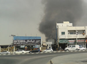 Hundreds displaced after Sharjah fire - News - Emirates24|7