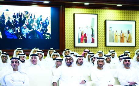 Mohamed bin Zayed attends space lecture - News - Emirates - Emirates24|7