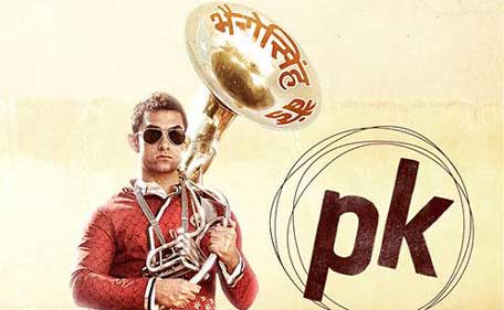 PK poster: Aamir Khan challenges Salman Khan to go nude - Entertainment ...