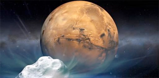 Video: Comet makes rare, close Mars pass-by - News - Emirates24|7