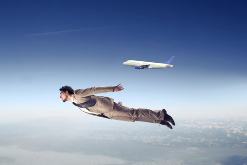 'Flying' man baffles airplane passengers - Offbeat - Crazy World ...