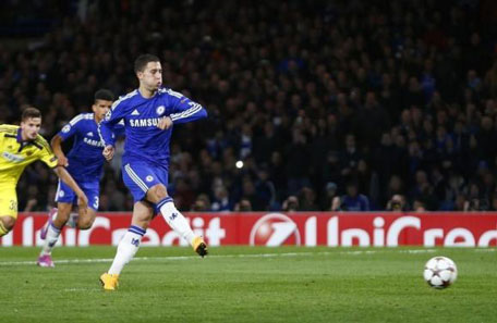 Champions League: Superb Hazard leads Chelsea to record win - Sports ...