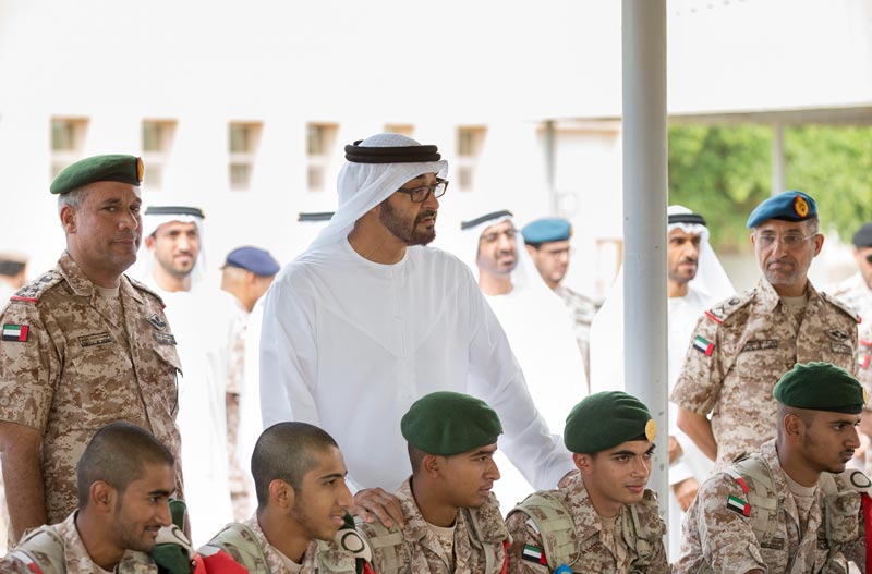 Gen. Mohamed visits military recruits - News - Government - Emirates24|7