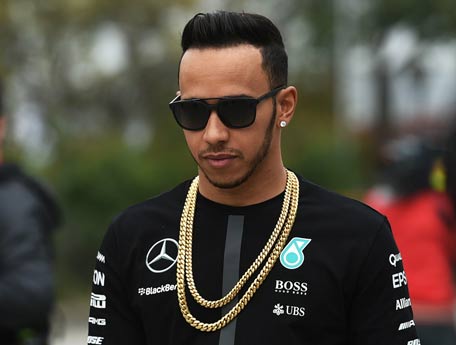 Chinese Grand Prix: F1 champ Lewis Hamilton is officially king of bling ...