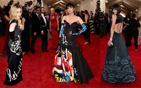 Met Gala, funky queens: Madonna, Katy Perry, Katie Holmes ...