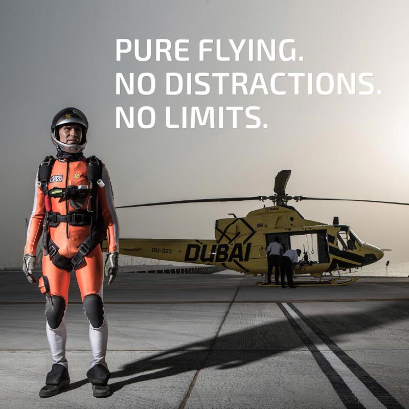 Video: Flying man in Dubai attempts to make history - News - Emirates ...