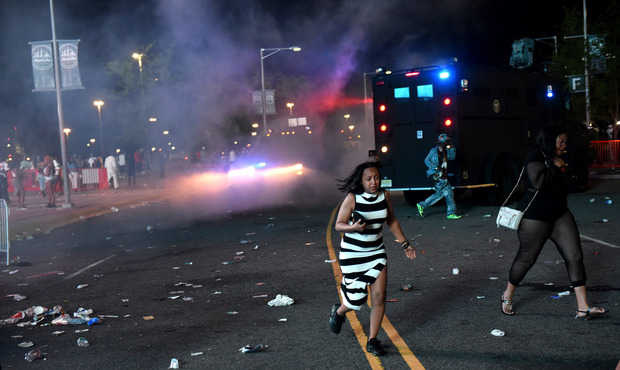 Hip-hop concert gets real... ugly: Violence, riot police, mace… - News ...