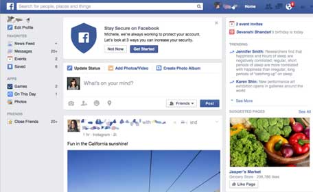 Facebook launches two-step security tool - Business - Emirates24|7