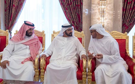 Mohammed, Mohamed bin Zayed meet Saudi Crown Prince - News - Government ...
