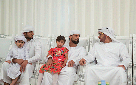 Mohamed visits martyr Al Baloushi's family - News - Government ...