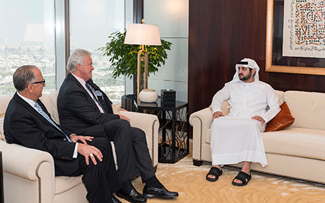Maktoum receives GE Chairman and CEO - News - Government - Emirates24|7