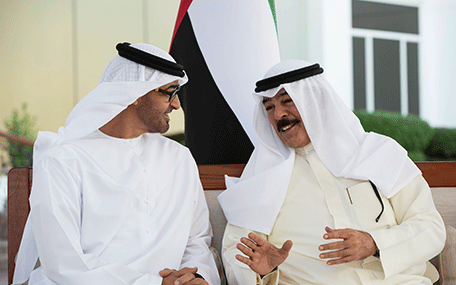 Mohamed receives Kuwait's Deputy PM - News - Government - Emirates24|7