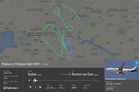 Flydubai flight crashes in Russia, 62 dead - News - Emirates - Emirates24|7