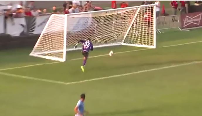 Worst own goal ever? Goalkeeper throws ball into his own net - Videos ...