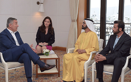 Mohammed meets Montenegro PM - News - Government - Emirates24|7