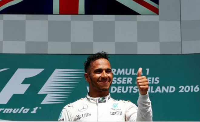 F1: Hamilton wins in Germany to extend championship lead - Sports ...