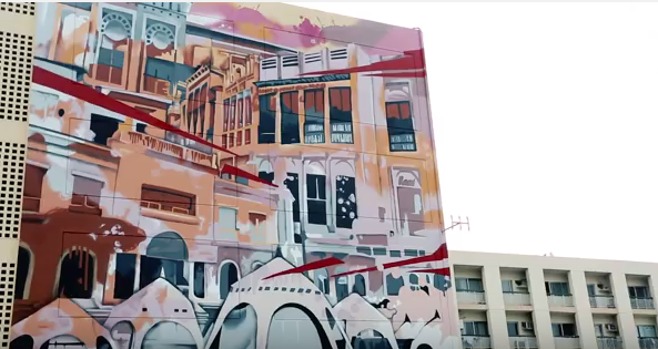 Karama gets graffiti makeover [video] - News - Emirates - Emirates24|7