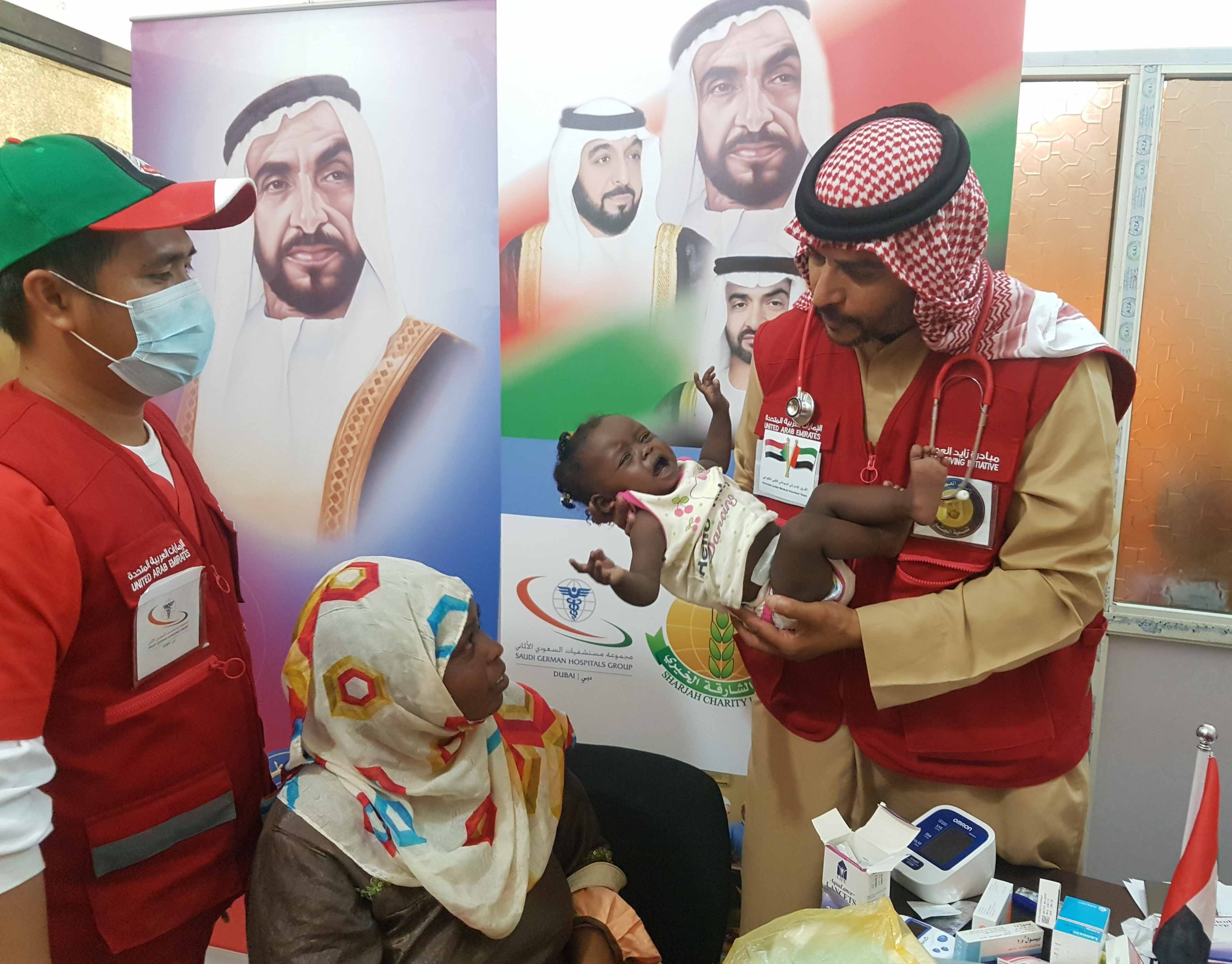 UAE Voluntary Team provide medical treatment to children, elderly ...